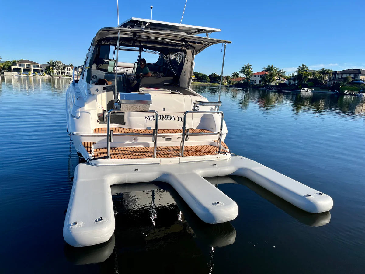 Inflatable Pontoons Jetski Pontoons - E-Ski Dock — The Boating Emporium