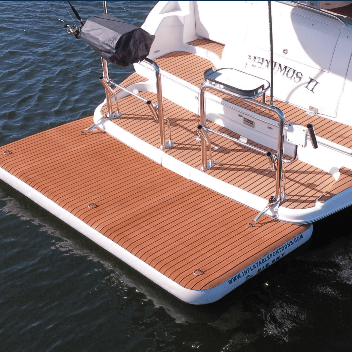 Inflatable Pontoons Deck Extenders — The Boating Emporium